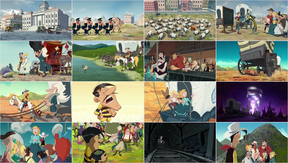 Lucky Luke na Dzikim Zachodzie (2007)