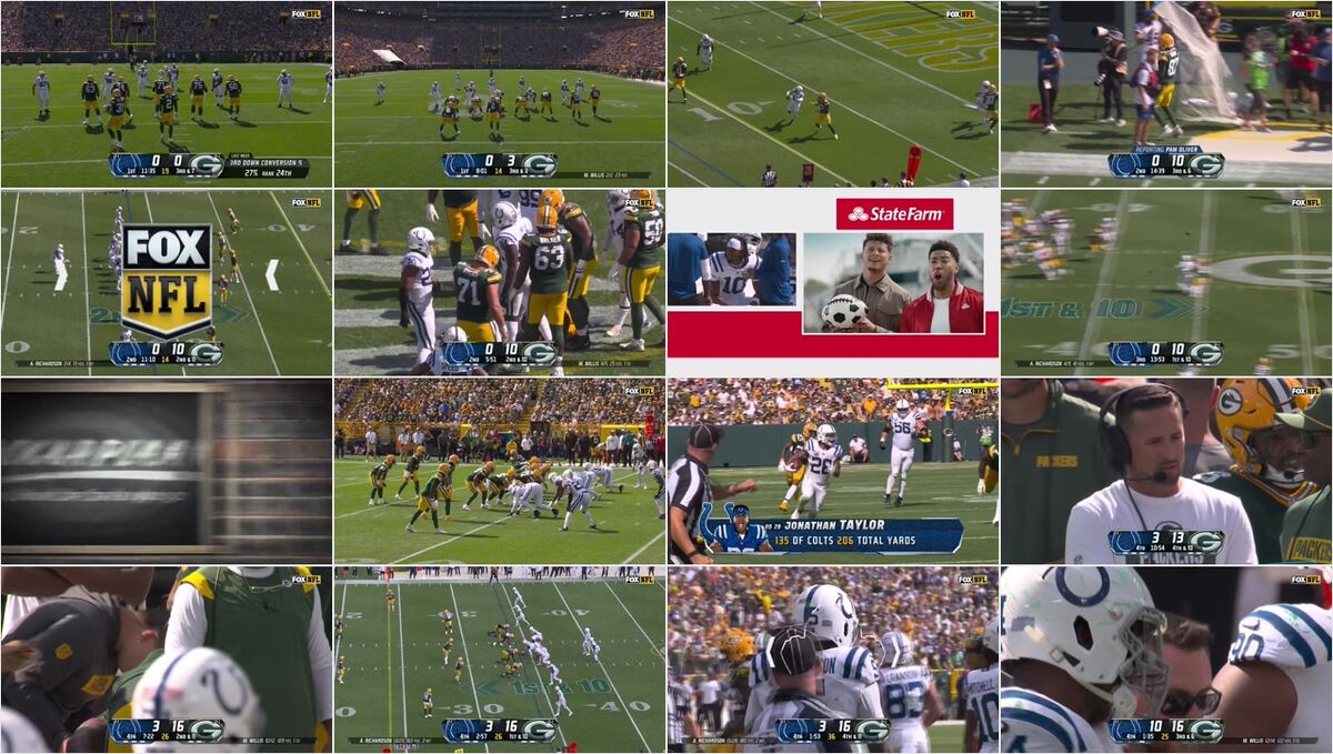 Indianapolis Colts At Green Bay Packers 15 09 2024 Low