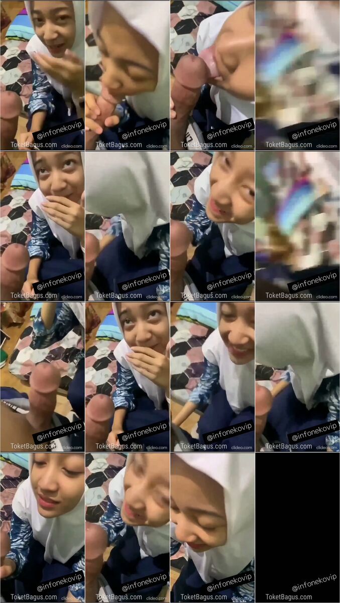 Bokep pelajar jilbab SMP Pulang Sekolah sepong dikosan mp4 -