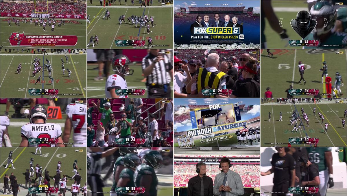 Philadelphia Eagles at Tampa Bay Buccaneers 29 09 2024 low
