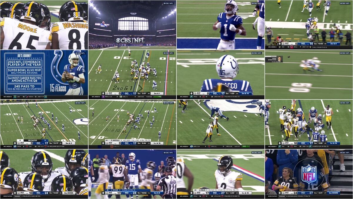 Pittsburgh Steelers at Indianapolis Colts 29 09 2024 low