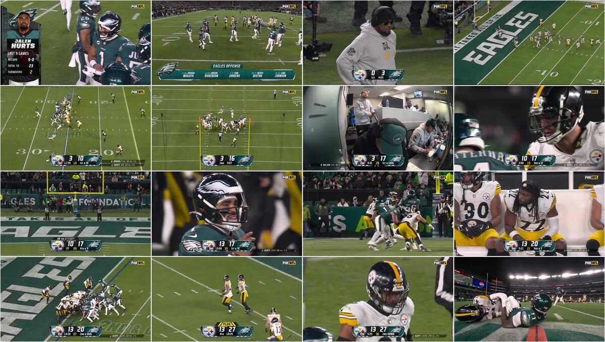 Pittsburgh Steelers at Philadelphia Eagles 15 12 2024 low