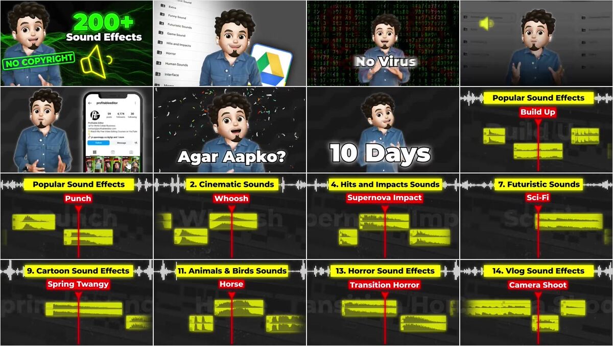 Best FREE Viral Sound Effects Pack? No Copyright - Direct Downlo
