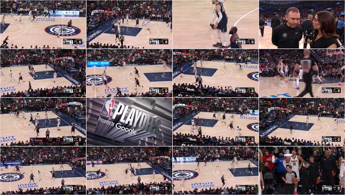 Denver Nuggets vs LA Clippers - Full Game