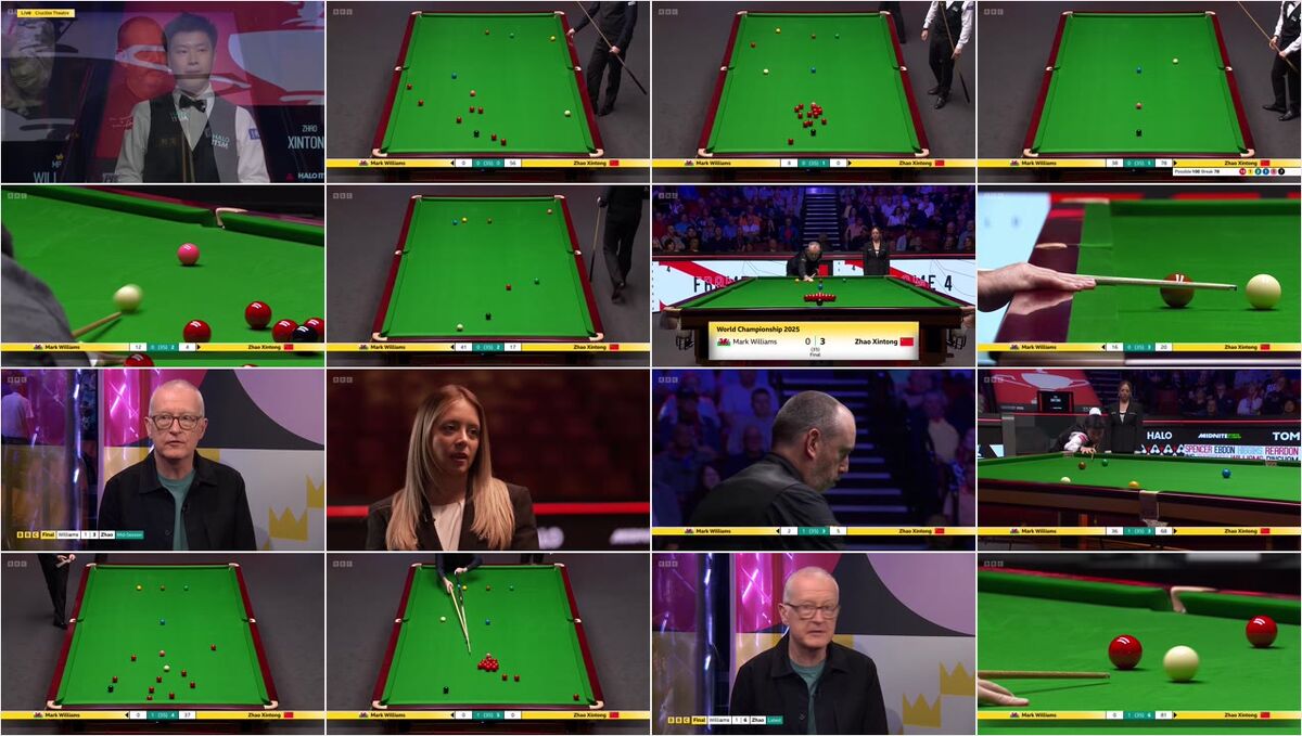 Snooker World Championship 2025 - Day 16 Afternoon Session (04 M