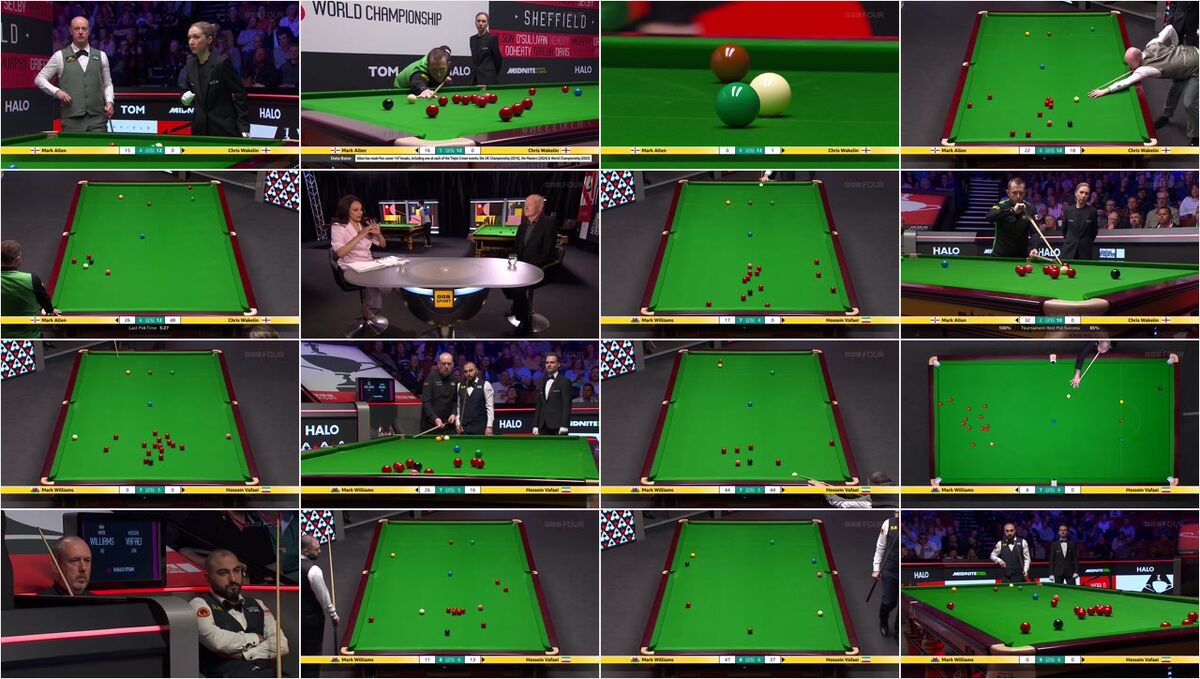 Snooker World Championship 2025 - Day 7 Evening Session (25 Apr 