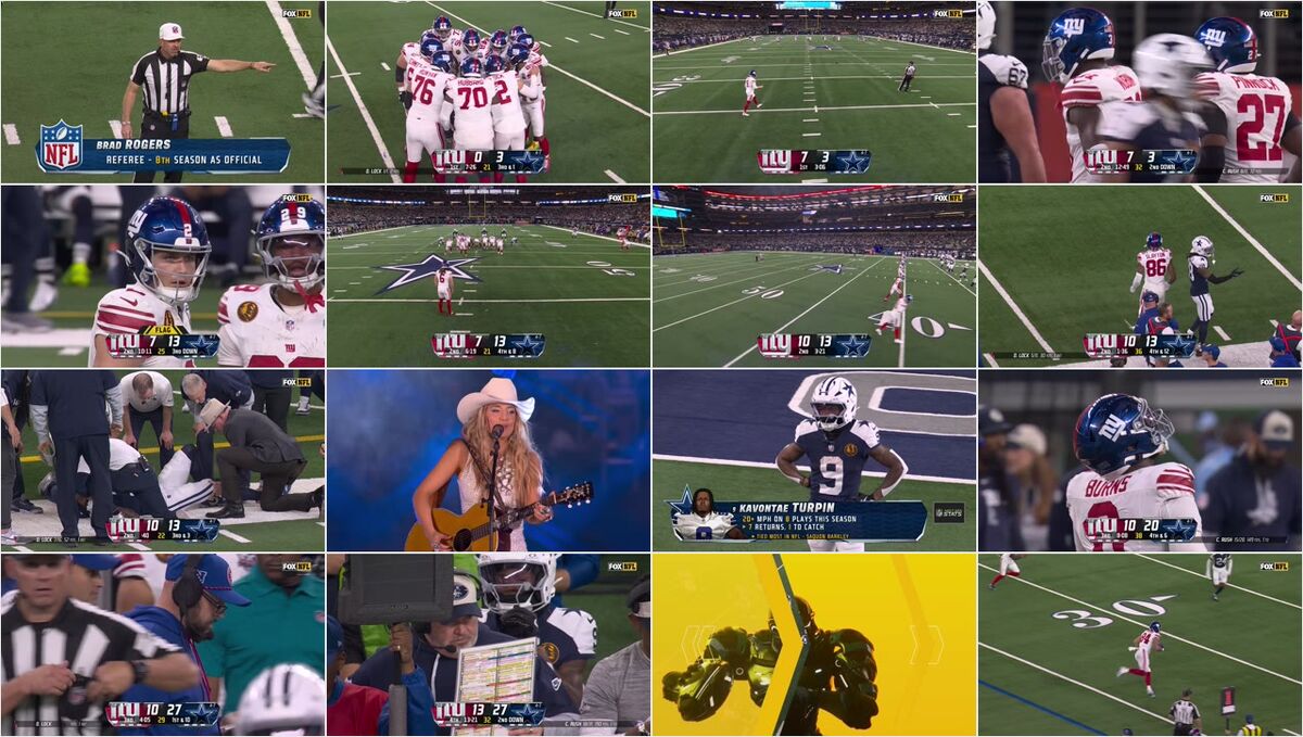 New York Giants at Dallas Cowboys 28 11 2024 low