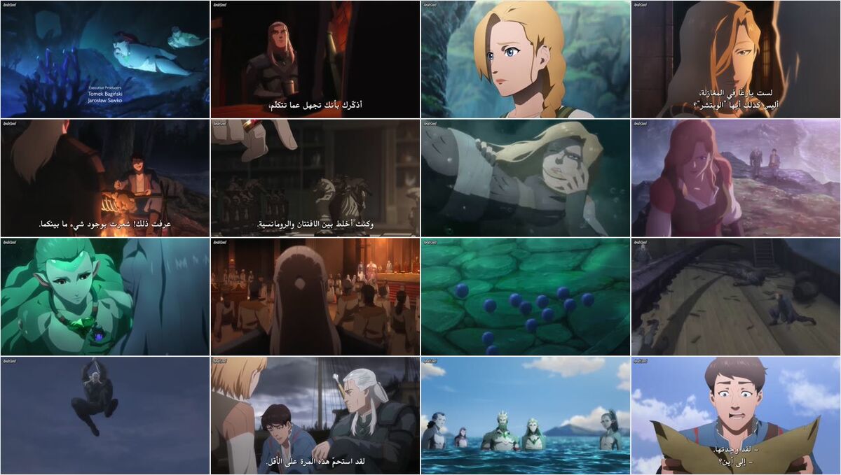 The Witcher Sirens of the Deep 2025 [480p]