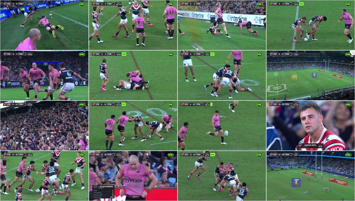 Sydney Roosters - Penrith Panthers 19 04 2025