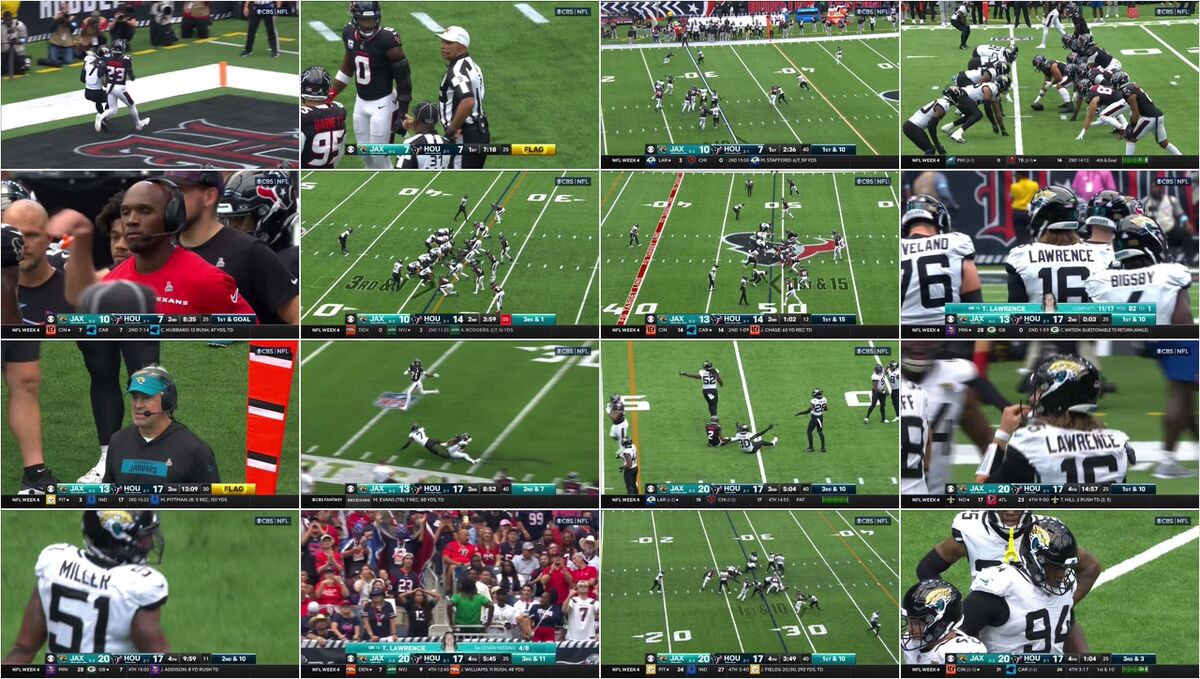 Jacksonville Jaguars at Houston Texans 29 09 2024 low