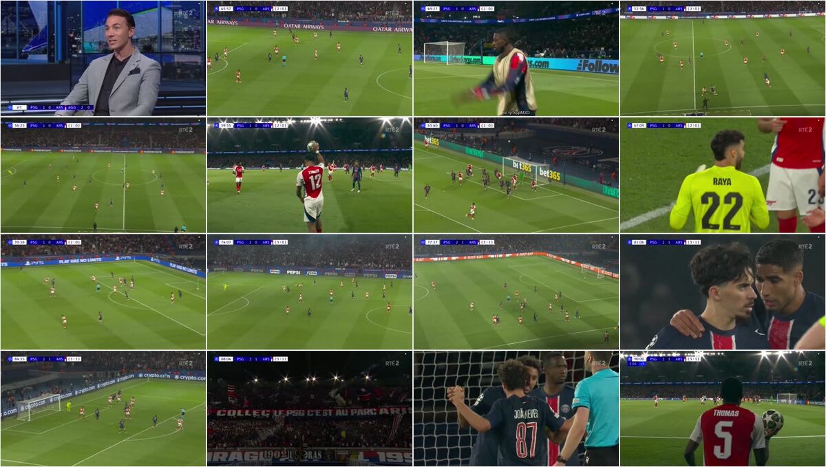PSG vs Arsenal - 2 Half
