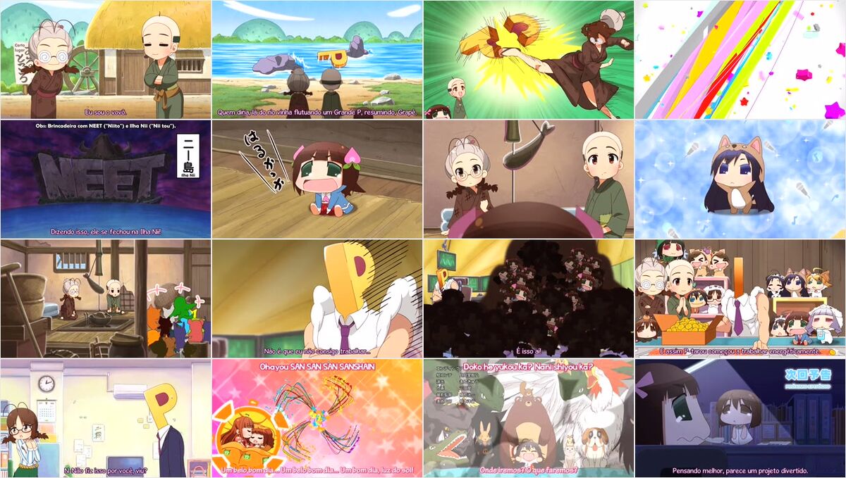 [Shiroki Tsubasa]Puchimas!! Petit Petit Idolmaster 01 [960X540][