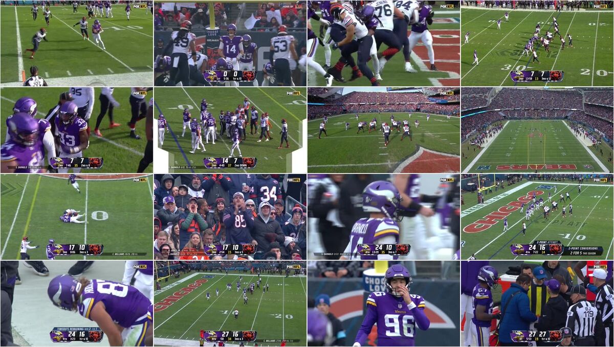 Minnesota Vikings at Chicago Bears 24 11 2024 low