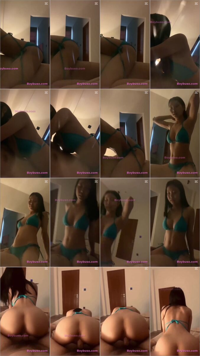 mas lalong nakakalibog si pinay sa suot niyang bikini