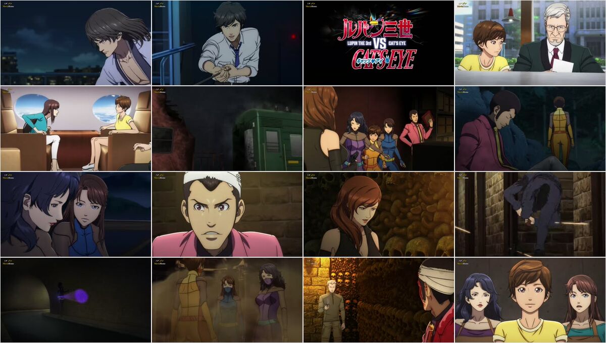 Lupin the 3rd vs  Cat's Eye 2020 Arabic 1080p MovizHome
