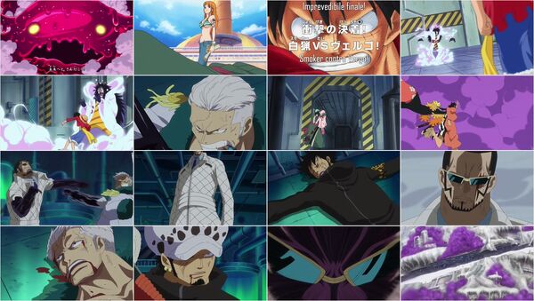 One Piece - 616 - Imprevedibile finale! Smoker contro Vergo