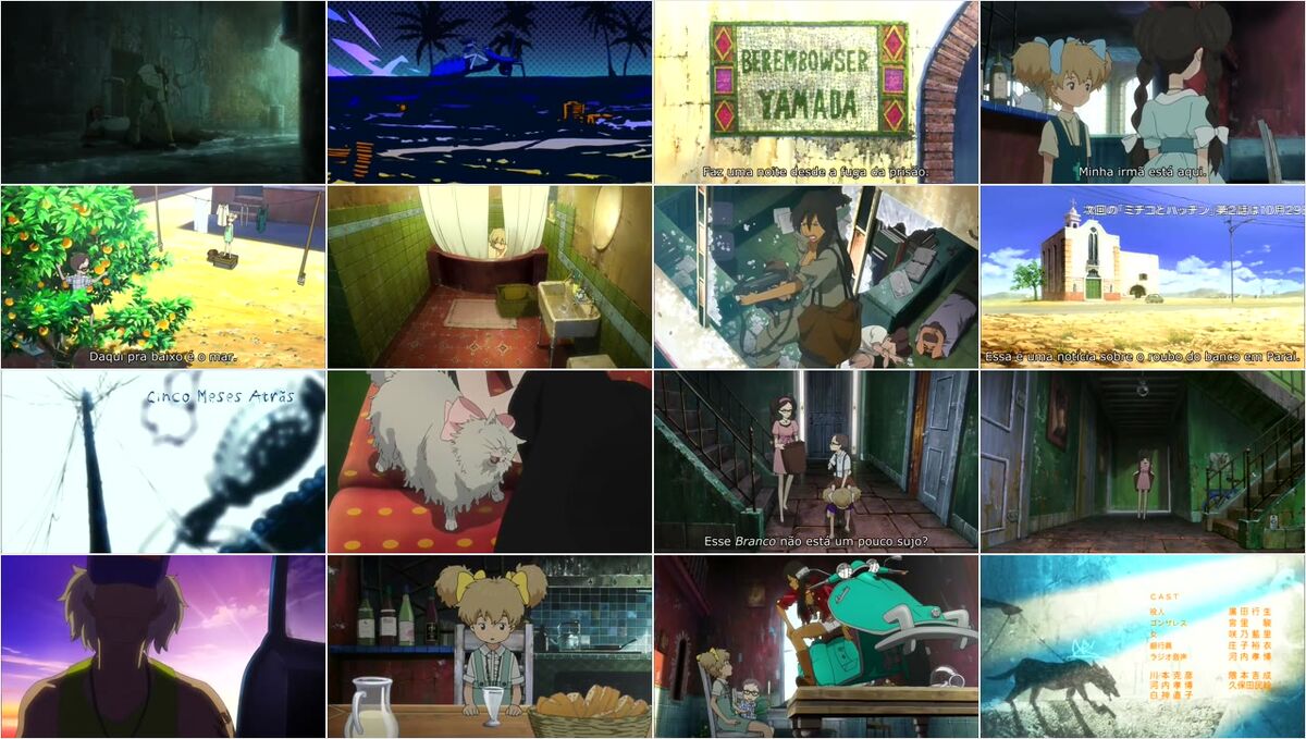 Michiko to Hatchin episódio 01