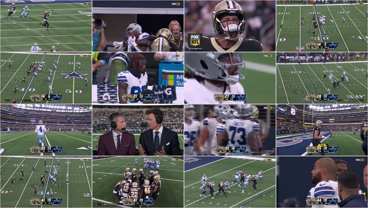 New Orleans Saints at Dallas Cowboys 15 09 2024 low