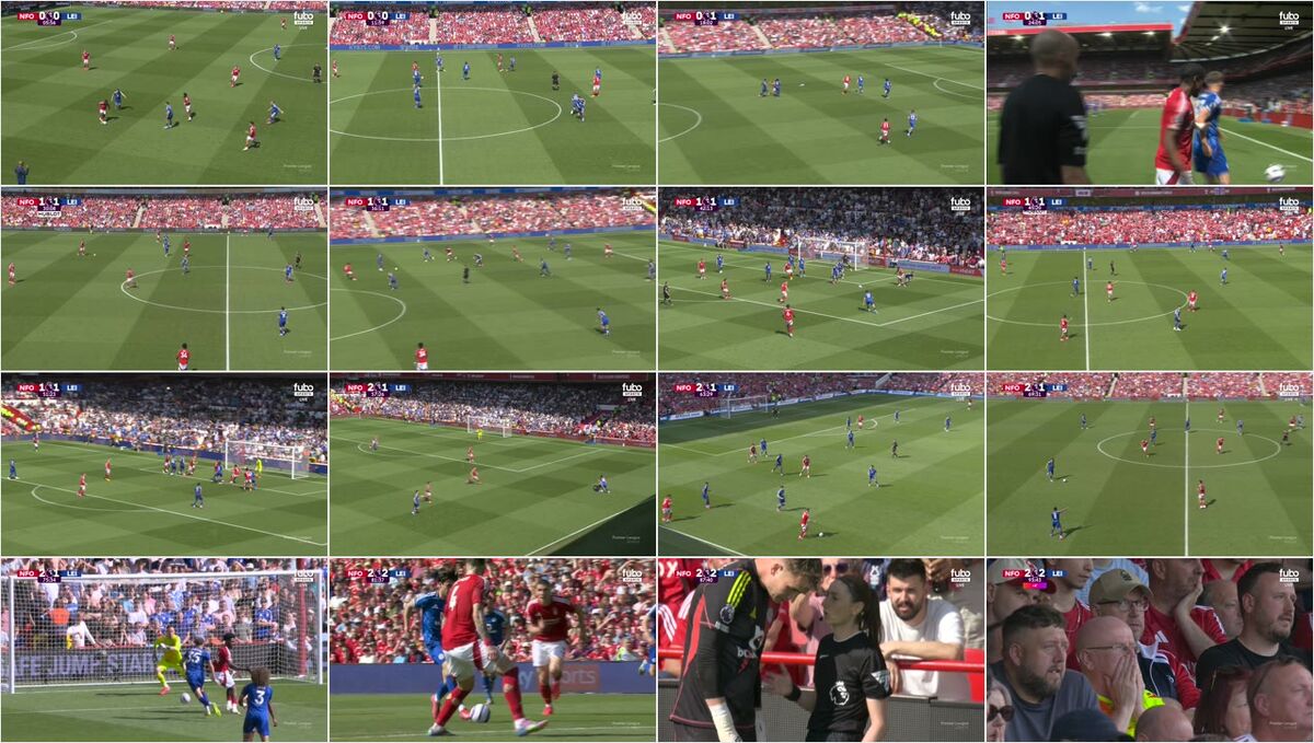 EPL 2025 Nottingham Forest vs Lecester City 11 05 720pEN30fps