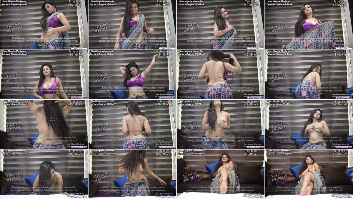 gouri-opening-purple-blouse-and-pressing-boobs-naari-magazine-sh