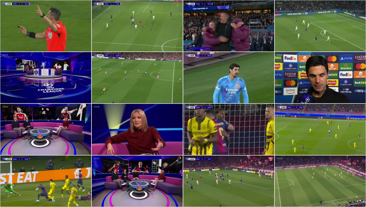 UEFA Champions League - Quarter-Finals First Legs Highlights (09