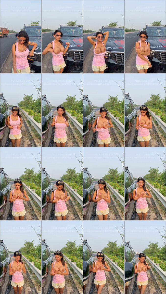 Highway outdoor full nude new video