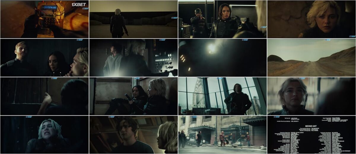 Thunderbolts (2025) Hindi Dubbed PREHD - 720P