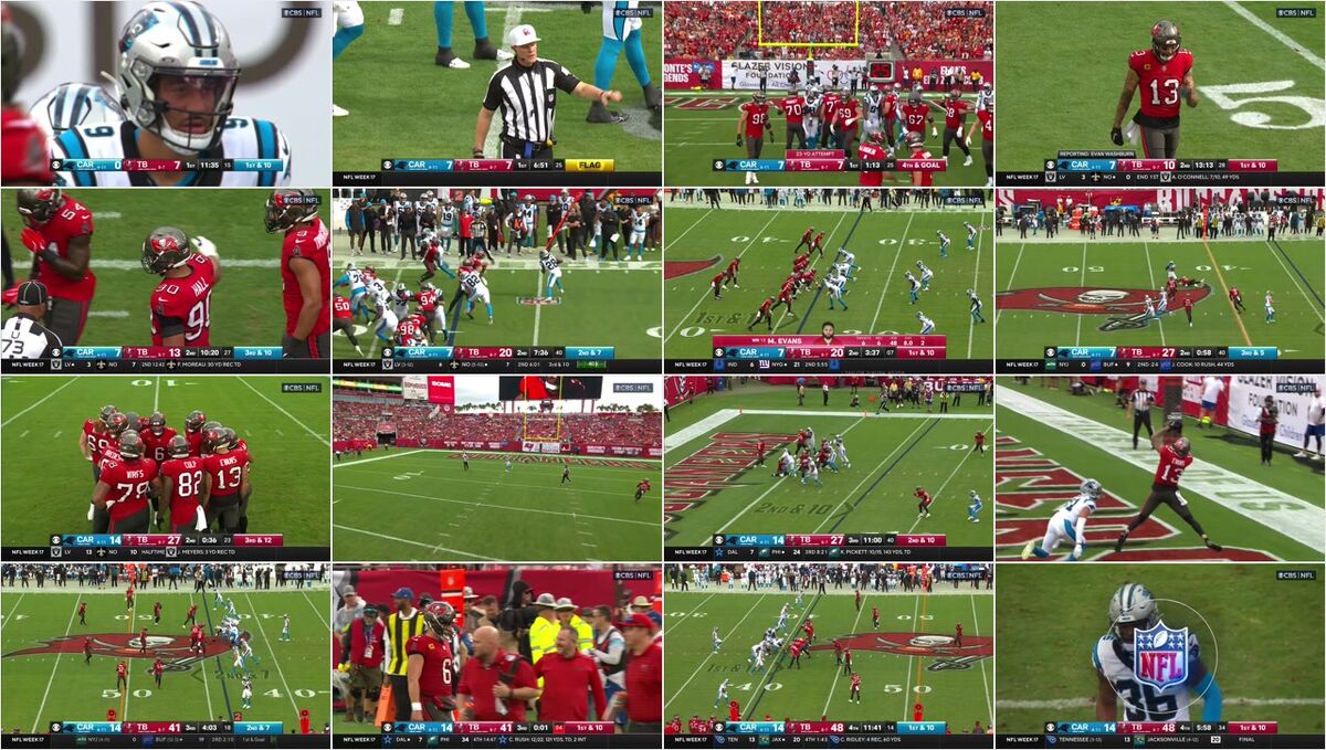 Carolina Panthers at Tampa Bay Buccaneers 29 12 2024 low