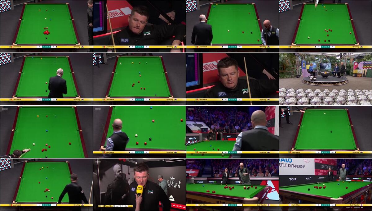 Snooker World Championship 2025 - Day 6 Afternoon Session (24 Ap