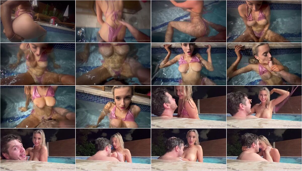 OnlyFans Cas Summer - Underwater Pool Sex With Luke Cooper
