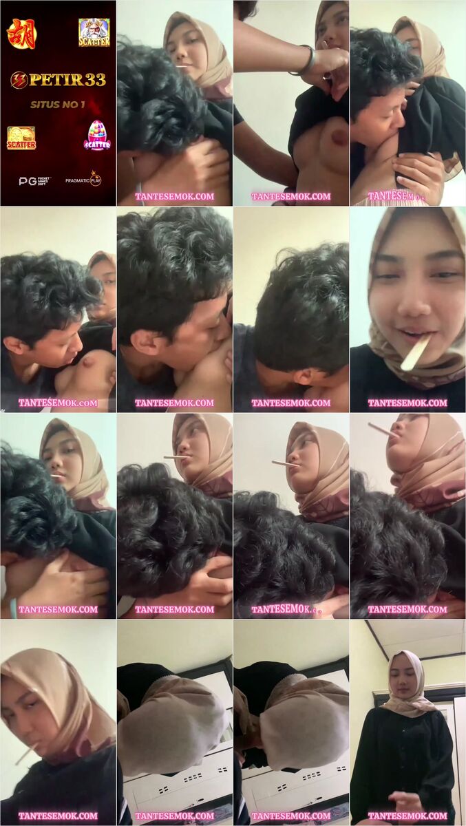 Bokep indo abg hijab emut eskrim cowok nya malah emut tetek