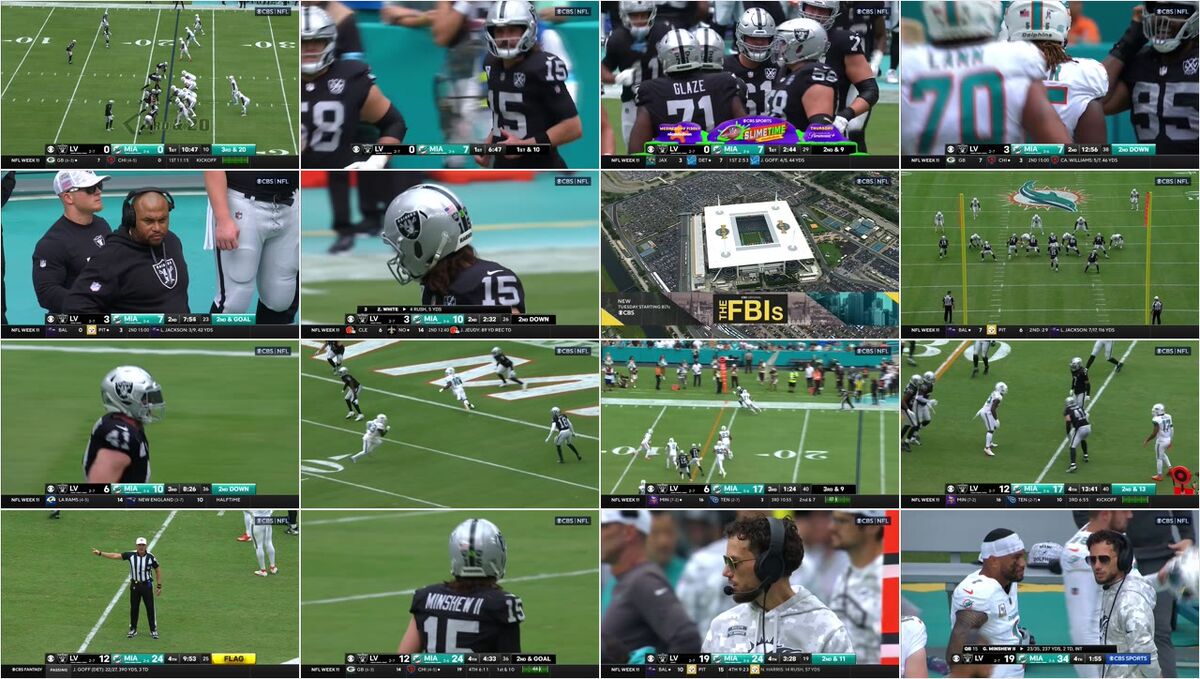 Las Vegas Raiders at Miami Dolphins 17 11 2024 low
