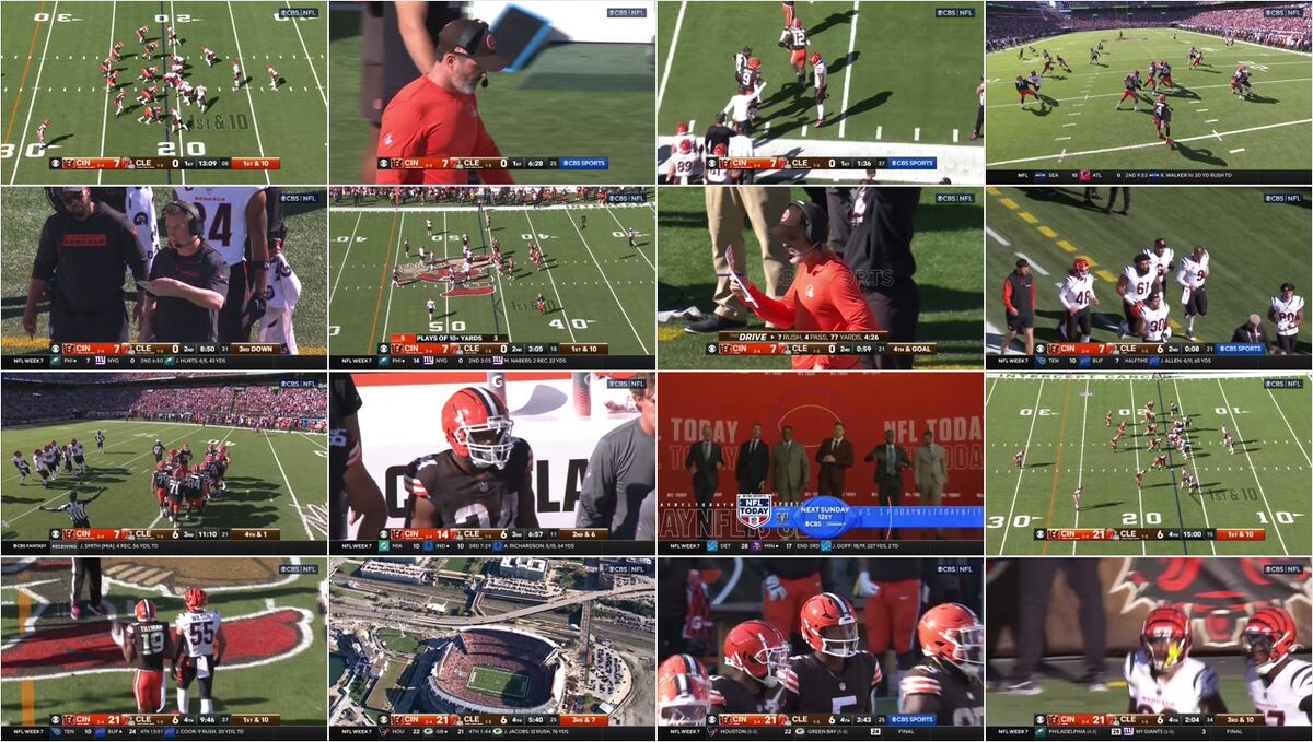 Cincinnati Bengals at Cleveland Browns 20 10 2024 low