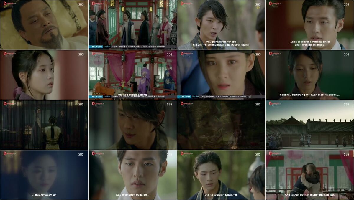 drakor id 360p moon lovers scarlet heart ryeo episode 13
