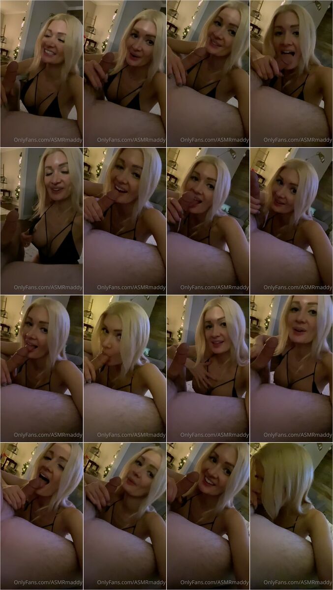 ASMR Maddy Blowjob - 10 January 2021