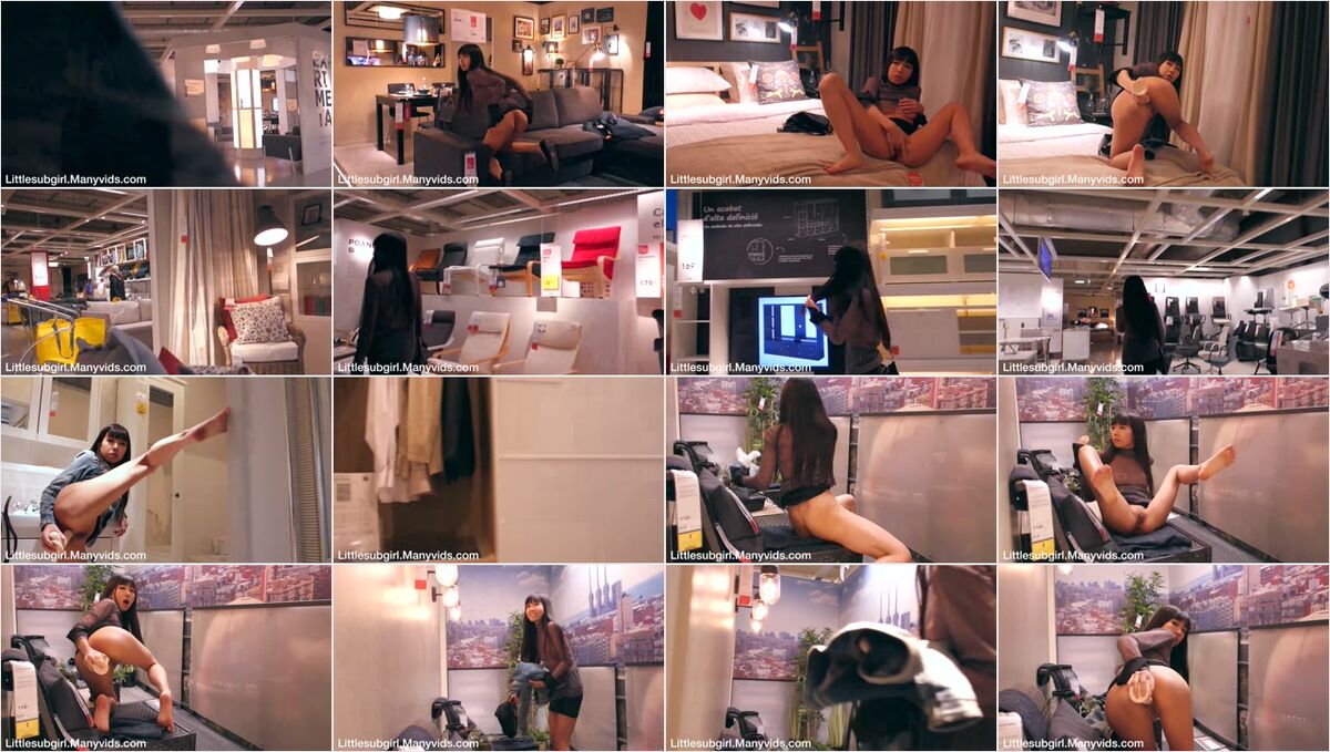 Littlesubgirl little-subgirl public ikea shopping fuck anal amp 