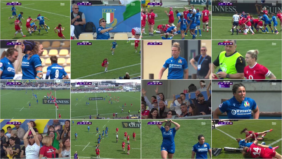 Italy v Wales - Women - 27th April 2025=merged