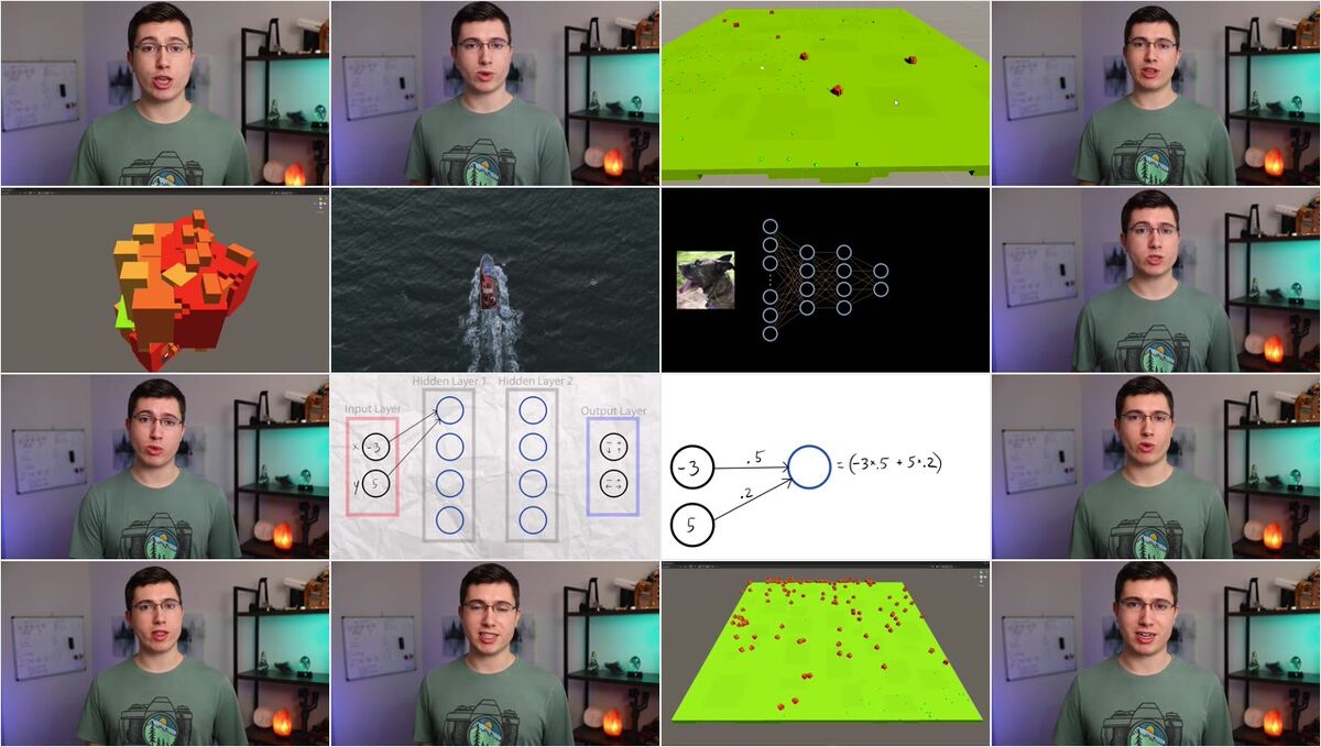 Evolution Simulator with Neural Networks in Unity!