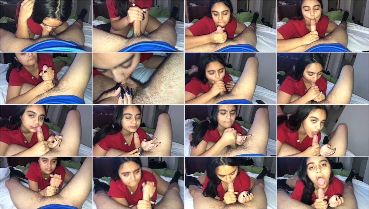 Another day another blowjob from young Latina www save  net 1