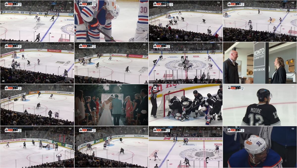 Edmonton Oilers vs Los Angeles Kings 29 04 2024
