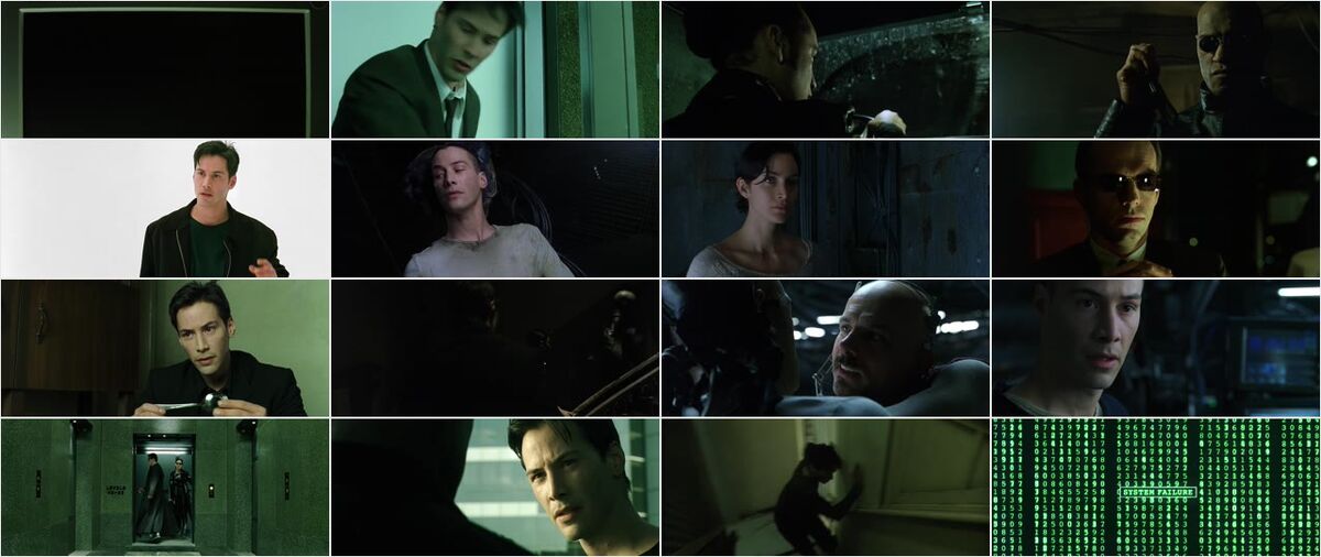 The Matrix 1999 1080p BluRay Hindi English DD 2 0 ESubs