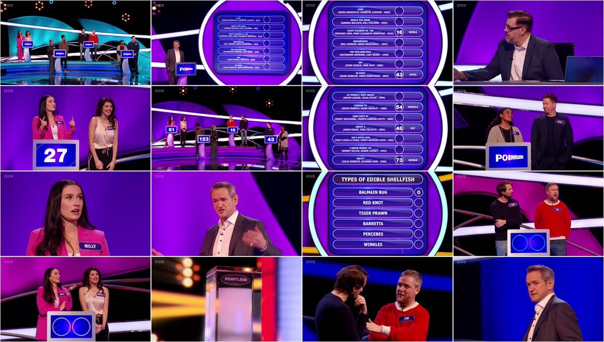 Pointless Celebrities S17E13 Special 720p WEB-DL AAC2 0 H 264-BT
