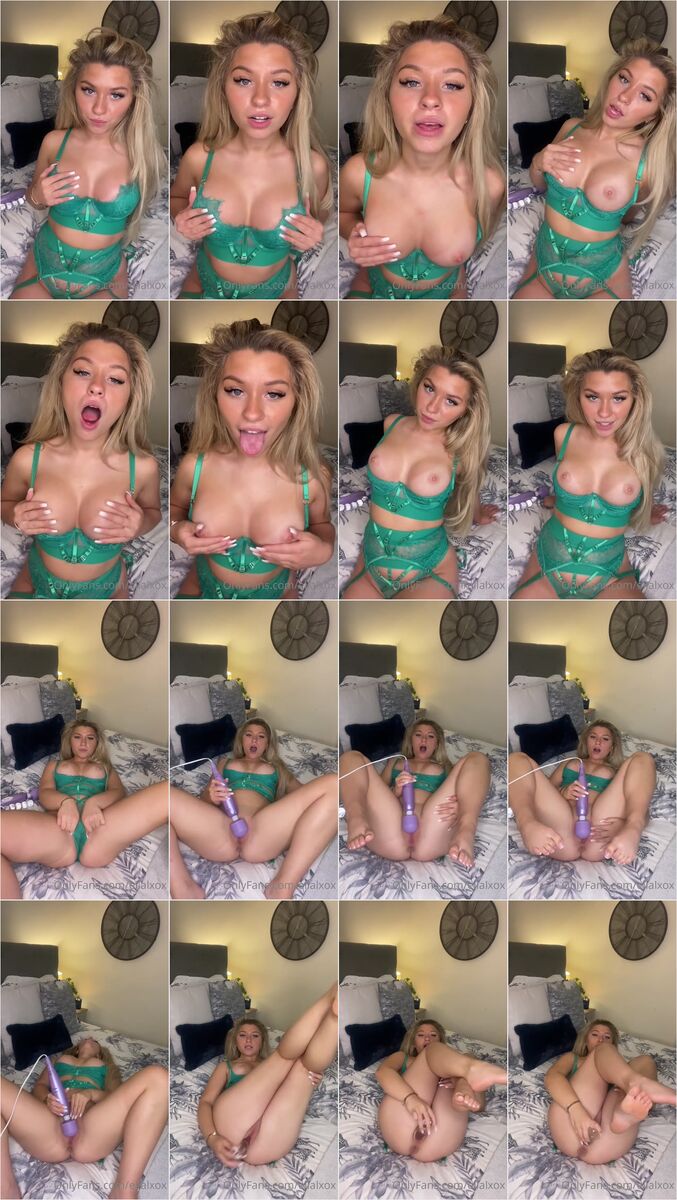 ellalxox - Hitachi Masturbation