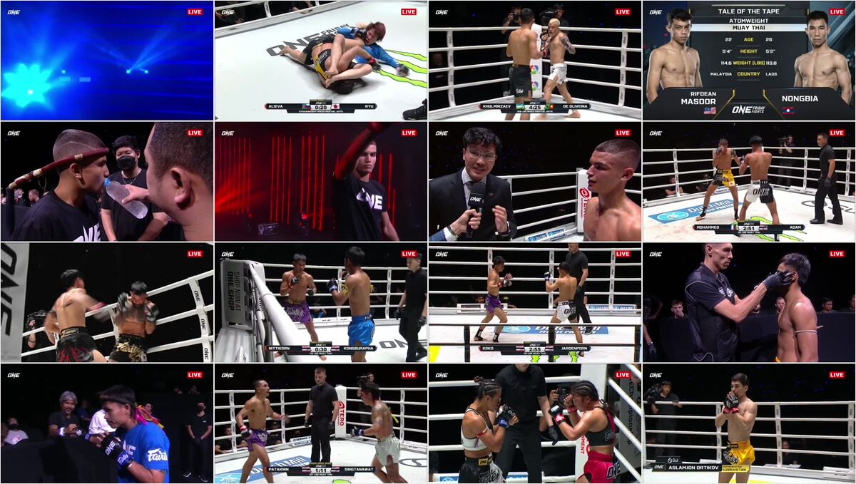 ONE Friday Fights 107 720p