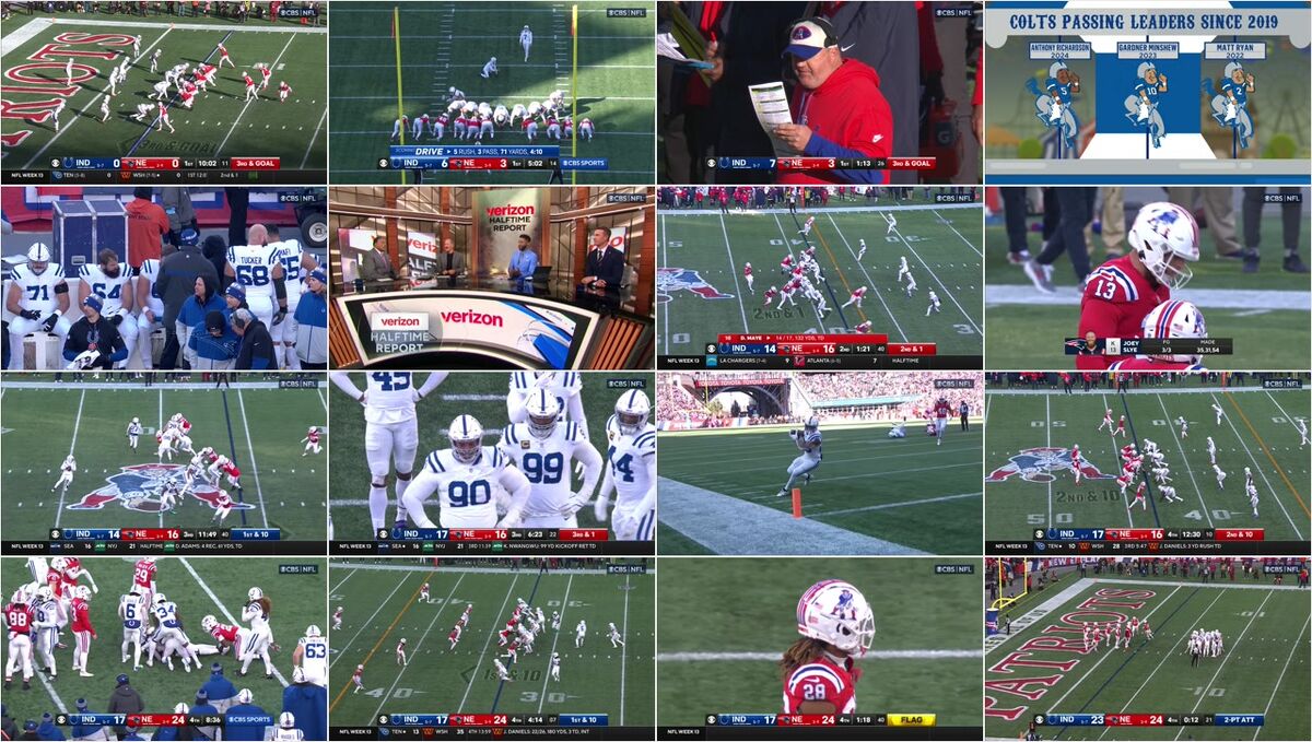 Indianapolis Colts at New England Patriots 01 12 2024 low