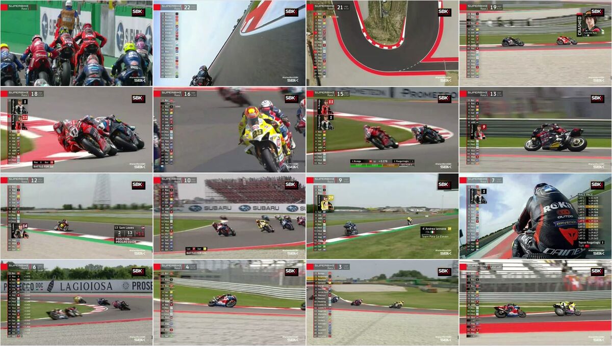 1ª Carrera de WorldSBK desde el circuito de Cremona ( Italia) 0