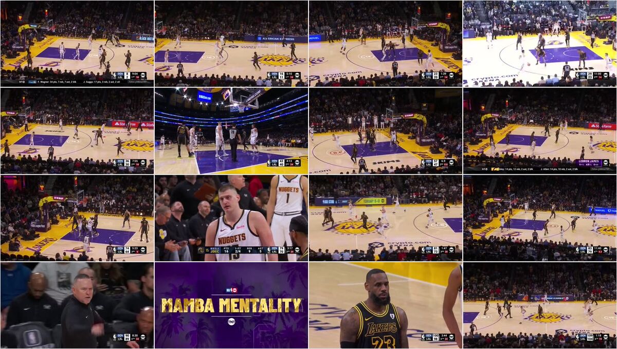 Nuggets vs Lakers - February 8, 2024