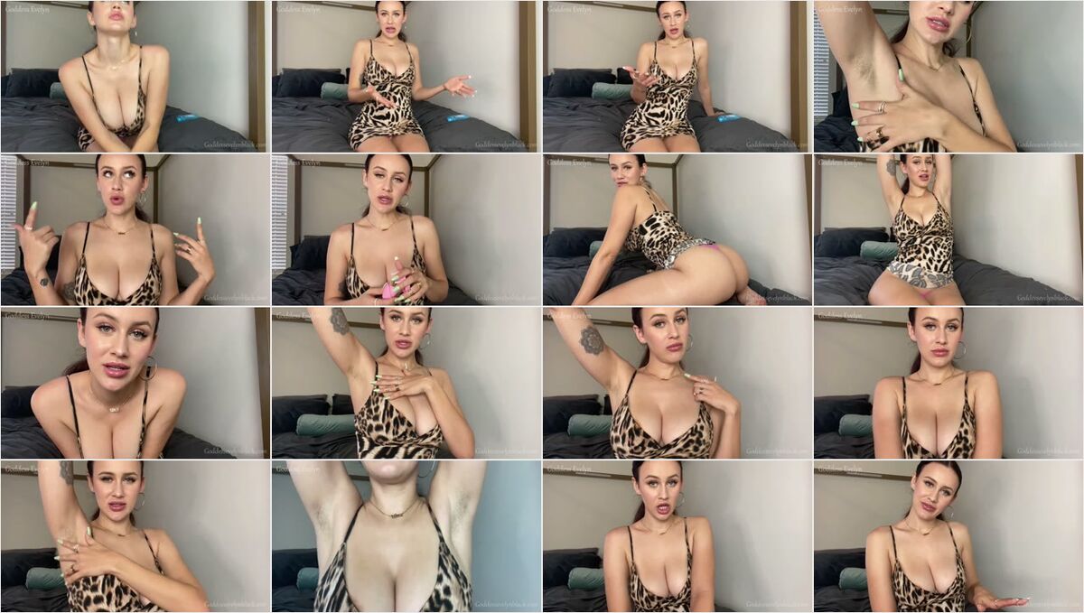 Goddess Evelyn - Roommate Armpit Freak Chastity
