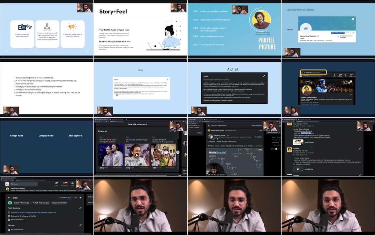 06  Bonus Live Session with Aman Bhaiya (Linkedin)