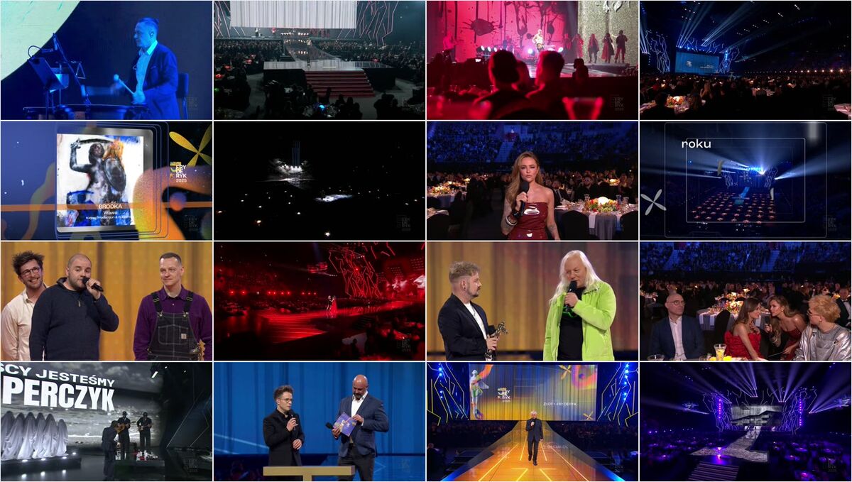 Fryderyki- Gala Muzyki Rozrywkowej, cz  1 - programy, Oglądaj n